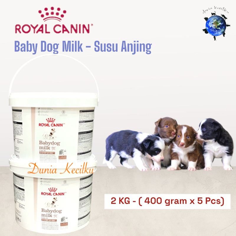 Jual Royal Canin Baby DOG Milk / Susu Untuk Anak Anjing 2KG (1 Gentong + Botol Susu Lengkap ...