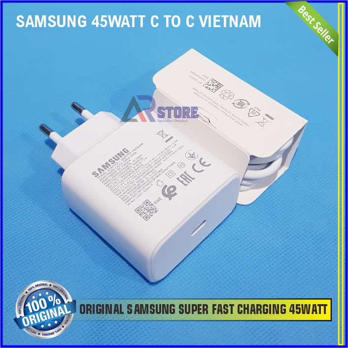 Jual Charger Samsung Galaxy A34 5G A54 5G ORIGINAL 100% Super Fast ...