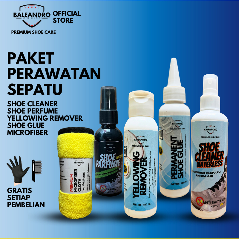 Jual Paket Perawatan Sepatu, Paket Pembersih Sepatu, Shoe cleaner ...