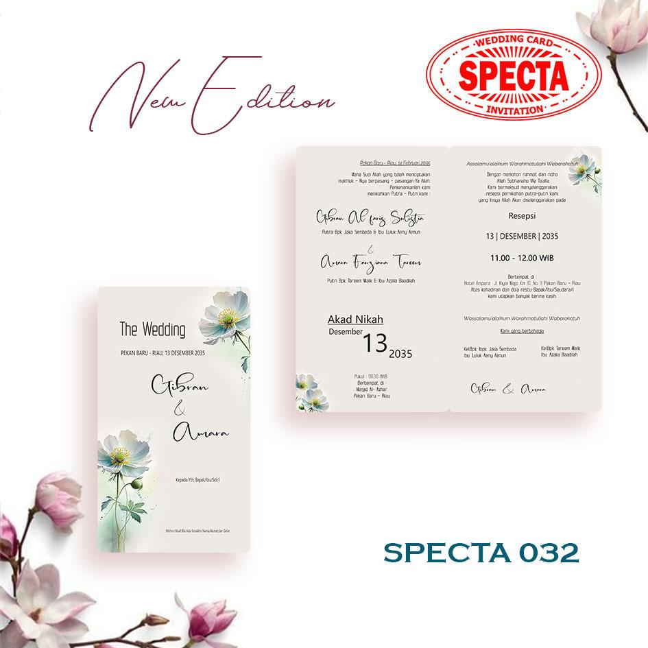 Jual Specta 32 | Blangko Undangan | Undangan Print | Undangan Kosong ...