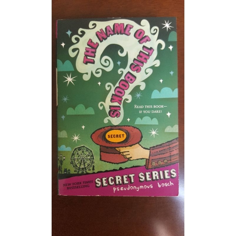 Jual Buku Novel The Name of This Book is Secret by Pseudonymous Bosch ...