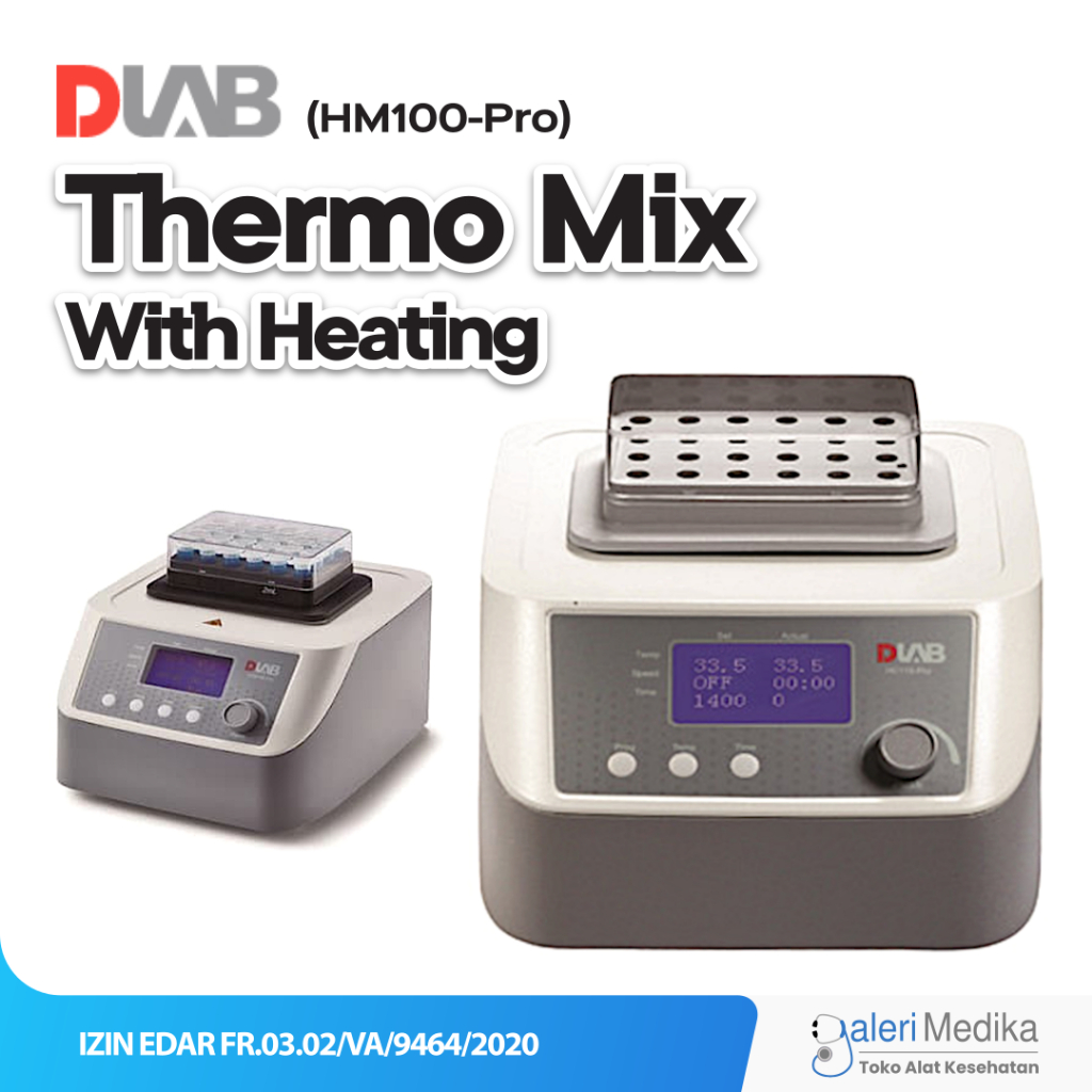 Jual DLAB HM100-Pro Thermo Mix With Heating - Alat Pemanas atau Pencampur Bahan Lab | Shopee ...