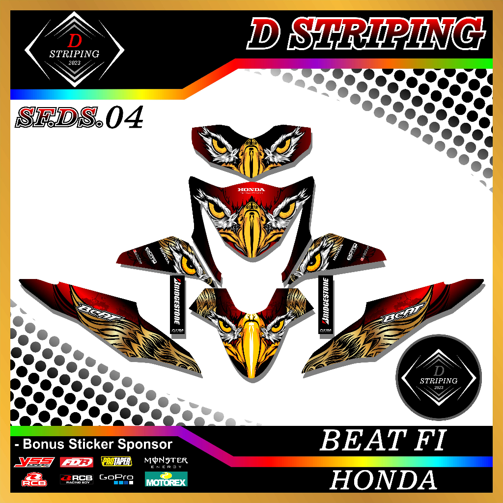Jual Stiker Decal Full Body BEAT FI 2012 - 2015 - Decal Full Body Motor ...