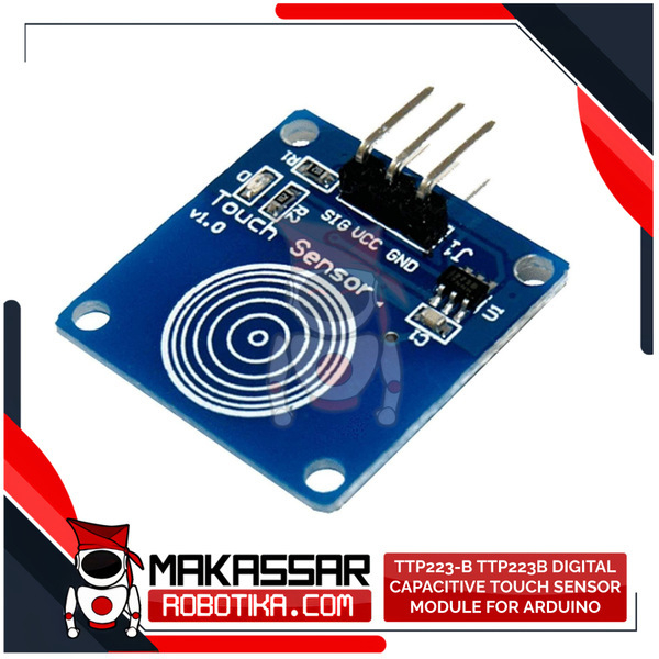Jual TTP223-B TTP223B DIGITAL CAPACITIVE TOUCH SENSOR MODULE FOR ...