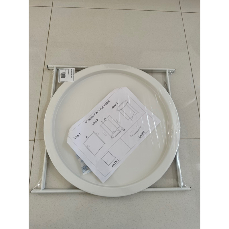 Jual Informa Neo Helios Meja Sisi Warna Putih | Shopee Indonesia