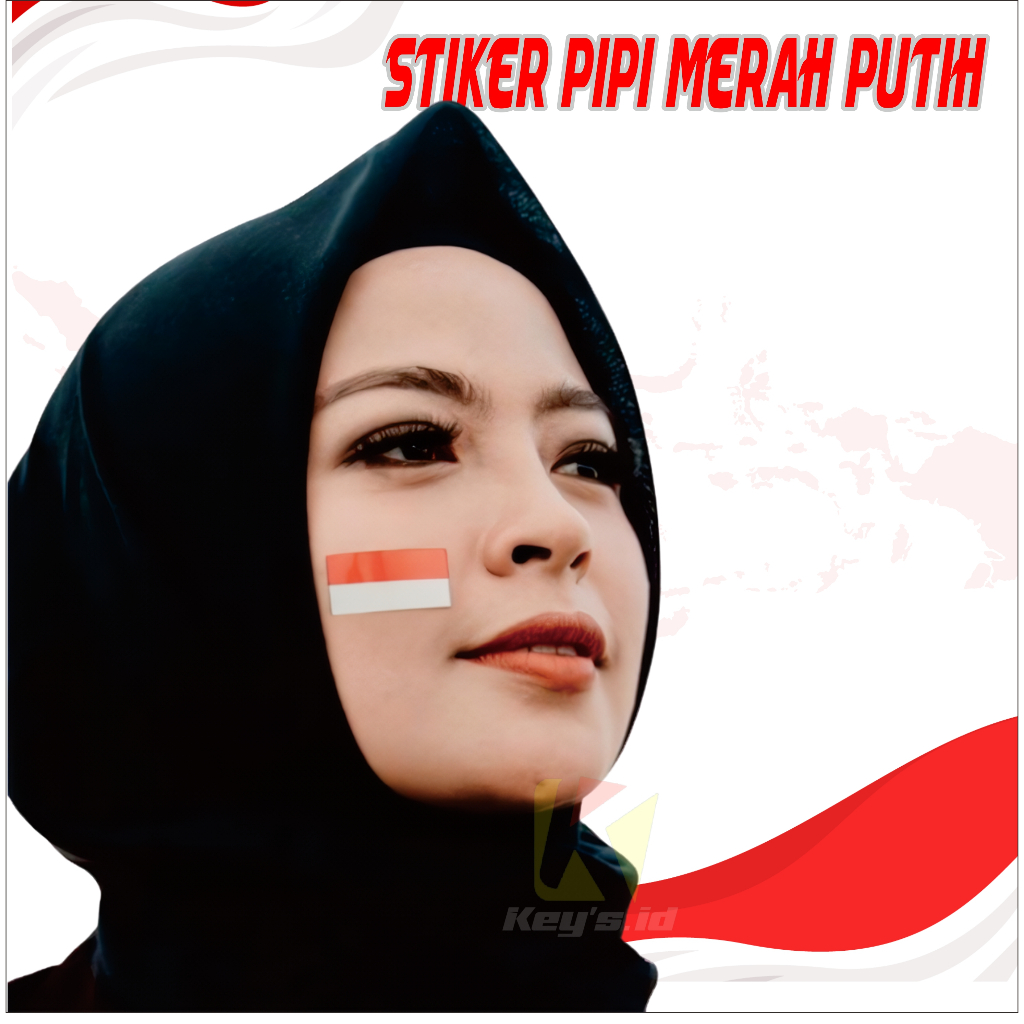 Jual STICKER STIKER PIPI INDONESIA ISI 30 PCS, STIKER HUT RI, STICKER ...