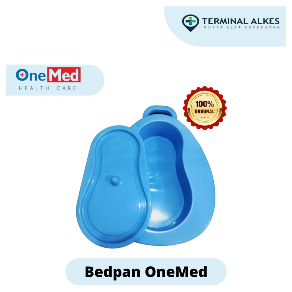 Jual Bedpan Duduk Plastik + Tutup | Bed Pan Pispot BAB Oval ONEMED ...