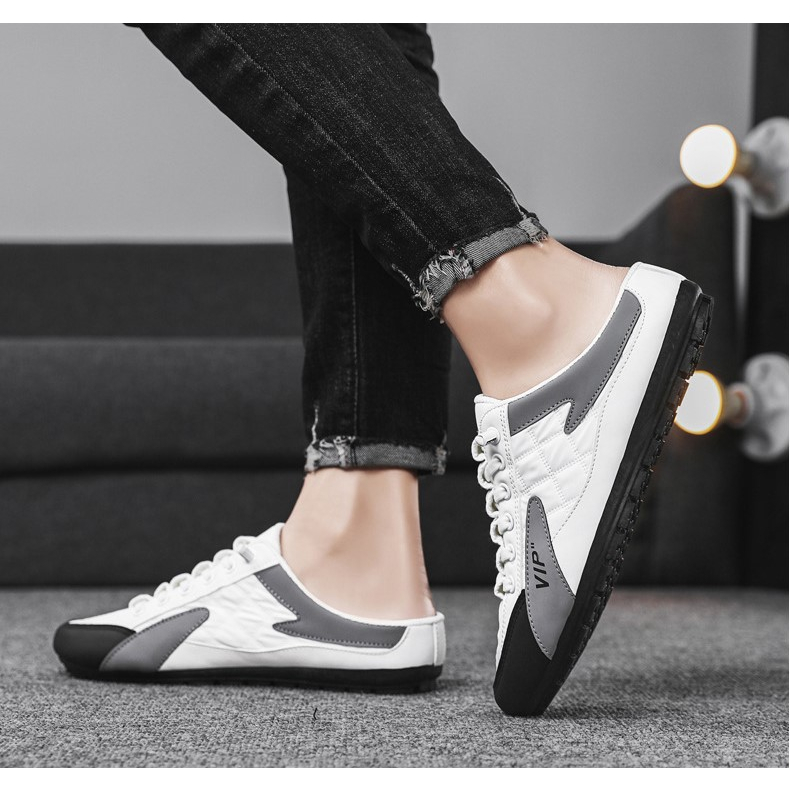 Jual Sepatu Sandal Slip On Sepatu Pria k31 Sepatu sneakers Casual New ...