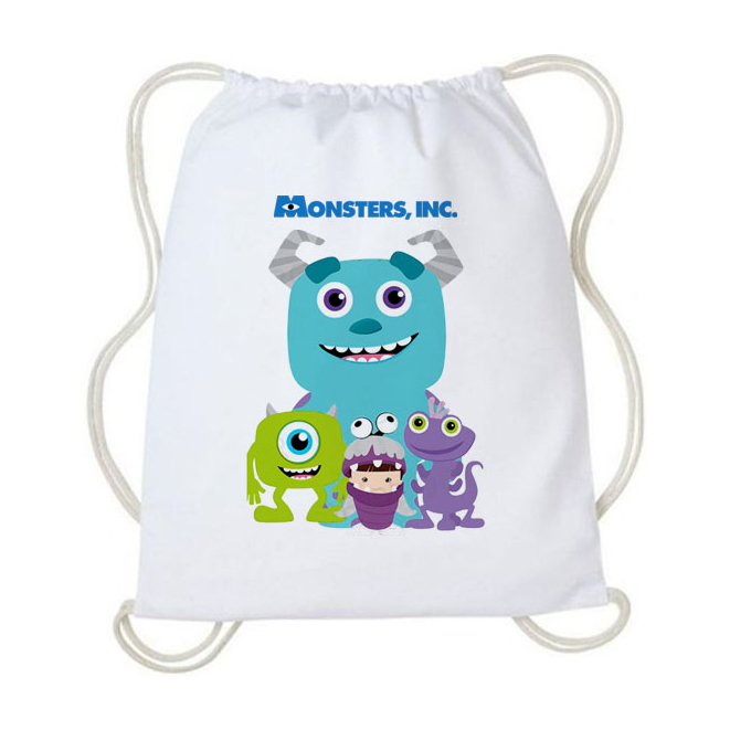 Jual Tas Serut Tote Bag Monster Inc Disney Lucu String Bag Kanvas ...