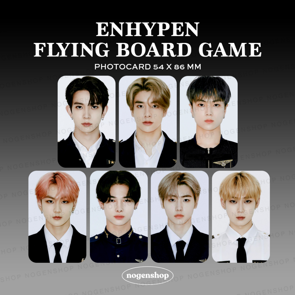 Jual PHOTOCARD PC ENHYPEN FLYING BOARD GAME [FANMADE] | Shopee Indonesia