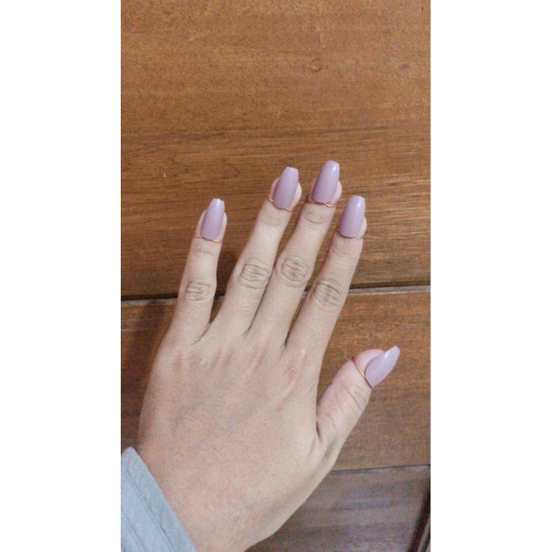 Jual 1 set wudhu nail ring (FREE FAKE NAILS) / cincin kuku palsu / kuku ...