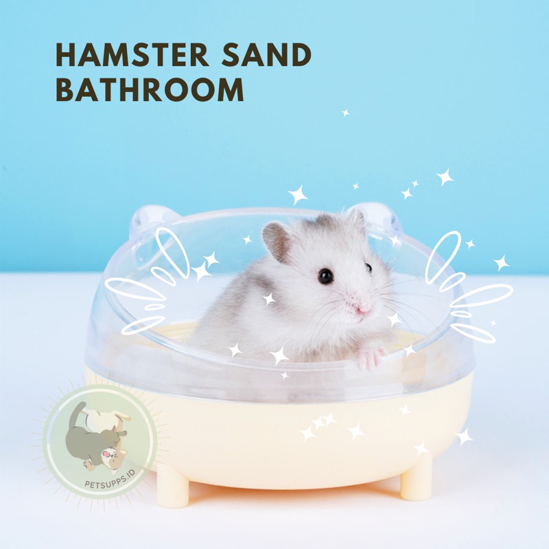 Jual Hamster sand bathroom | hamster bath box | tempat mandi pasir ...