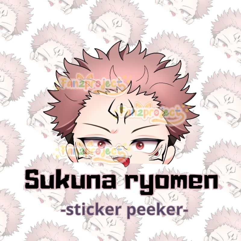 Jual STICKER INTIP ANIME SUKUNA RYOMEN JUJUTSU KAISEN | Shopee Indonesia