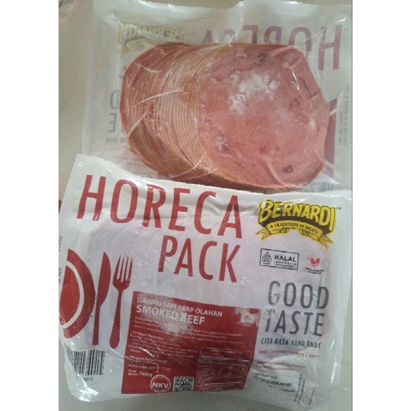 Jual Horeca Pack Smoked Beef Bernadi 500gr | Shopee Indonesia