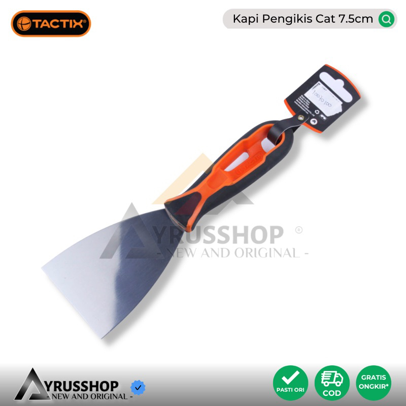 Jual Kape Tactix 7.5cm Alat Pengikis Cat Dinding Tembok | Shopee Indonesia