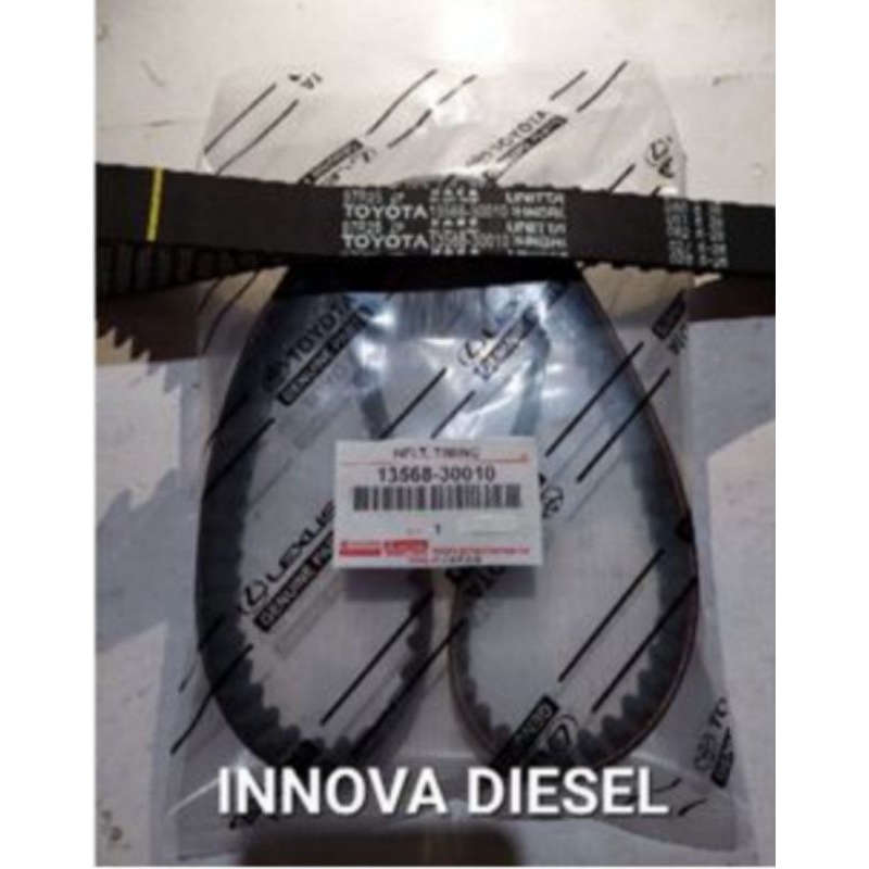 Jual Timing belt innova diesel hilux fortuner 2kd. sabuk timing belt ...
