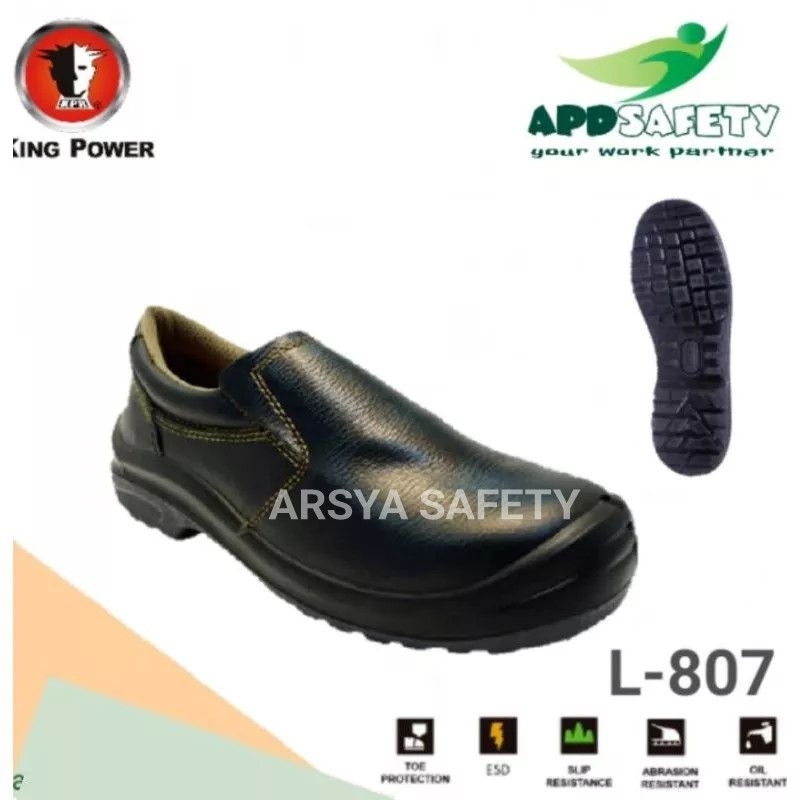 Jual SEPATU SAFETY KING POWER L-807 KPR L807 ORIGINAL | Shopee Indonesia