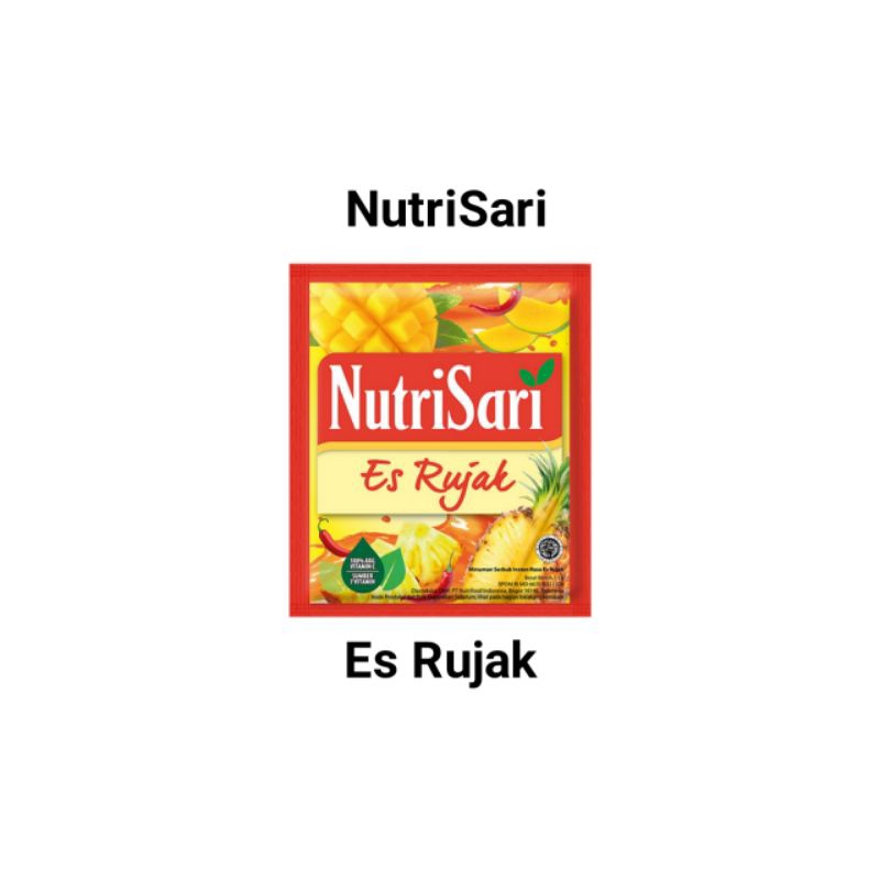 Jual NutriSari Rasa Es Rujak 1 dus | Shopee Indonesia
