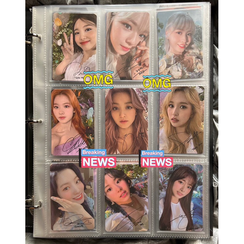 Jual TWICE Photocard more and more, taste of love, eyes wide open | Shopee Indonesia
