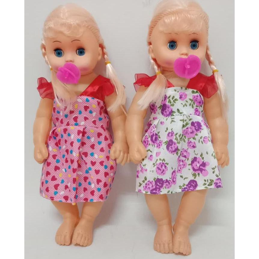 Jual Boneka Bisa Nangis Papa Mama Mainan Anak Boneka Dot New 12 INCH ...