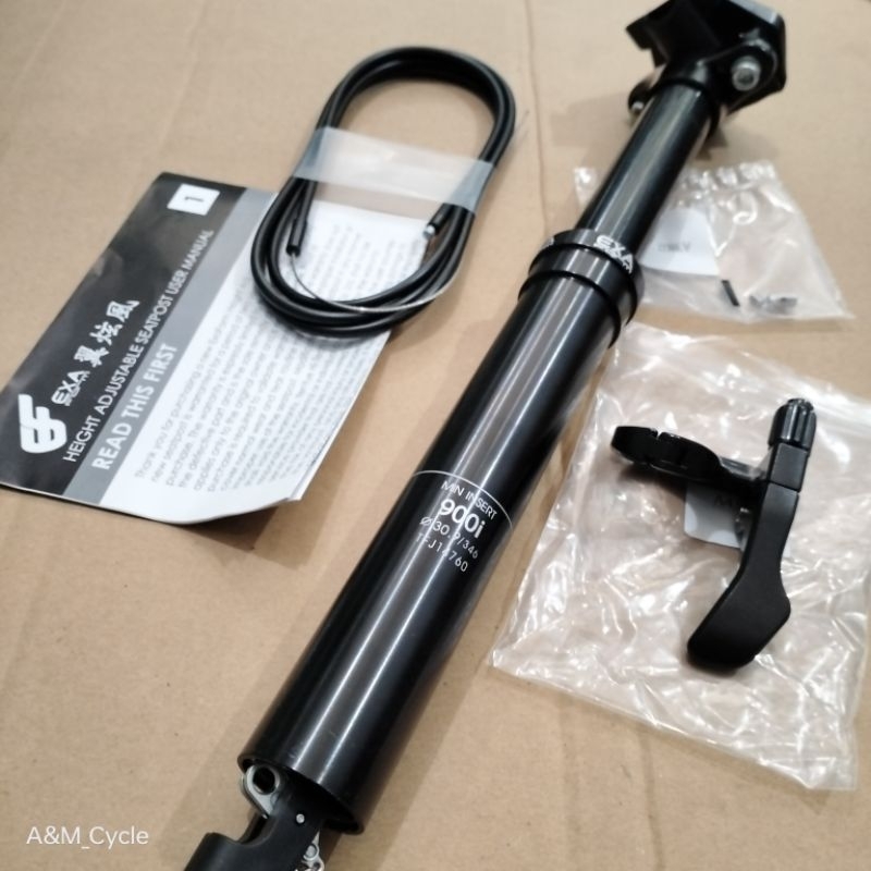 Jual Seat post hidrolis Exaform KSP900-i 30,9×345mm T100 by Kind Shock ...