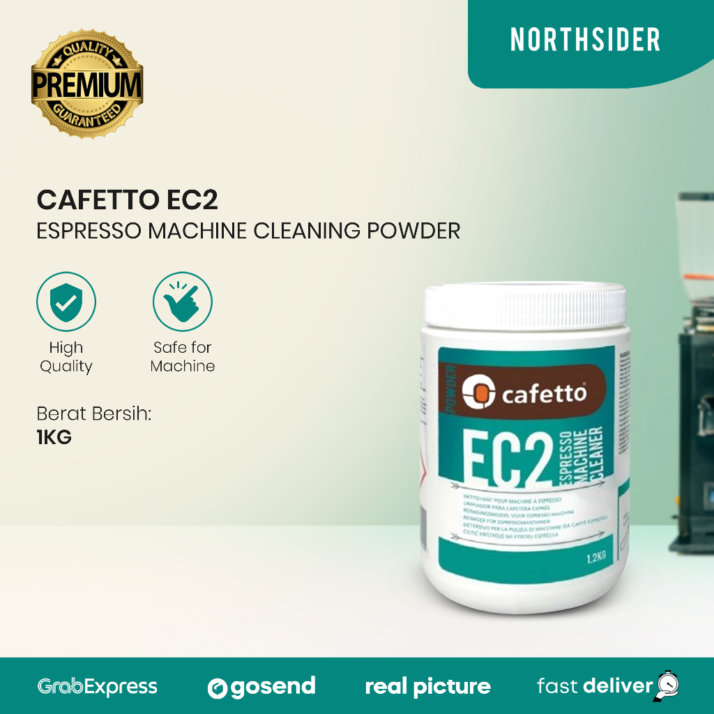 Jual CAFETTO EC2 espresso machine cleaning powder | Shopee Indonesia