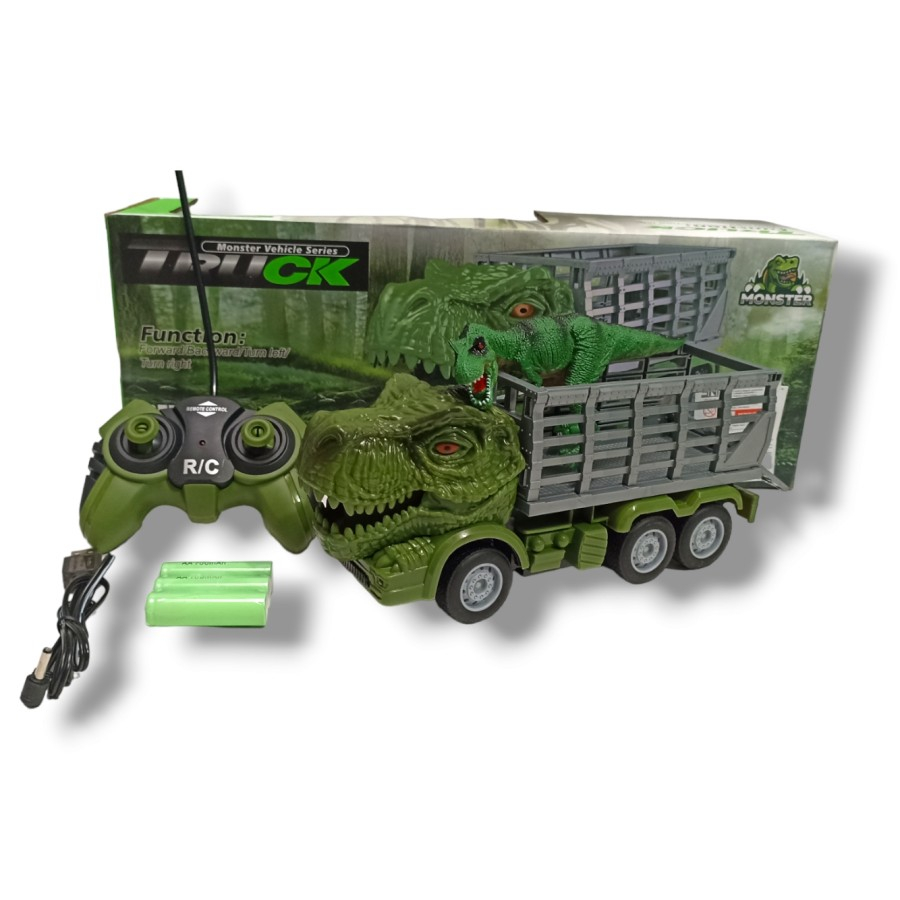 Jual Mainan Remote Control Dinosaurus Truck Dino Monster Vehicle DH666 ...