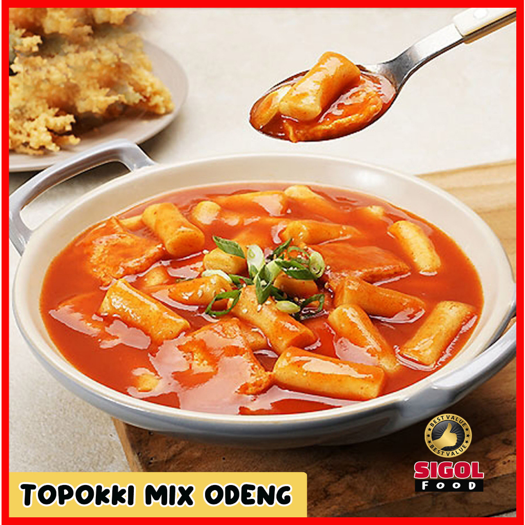 Jual Topokki Mix Odeng Paket Puas Mix 300gram -Jajanan Korea-Tteokpokki ...