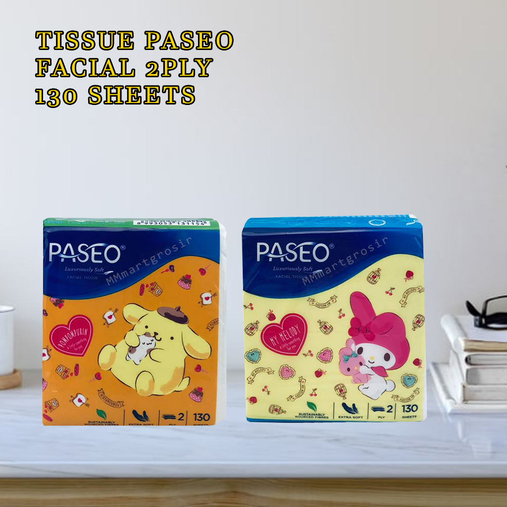Jual Tissue Paseo / Tissue Karakter / Facial Pop Up Tisu / 2Ply 130 ...