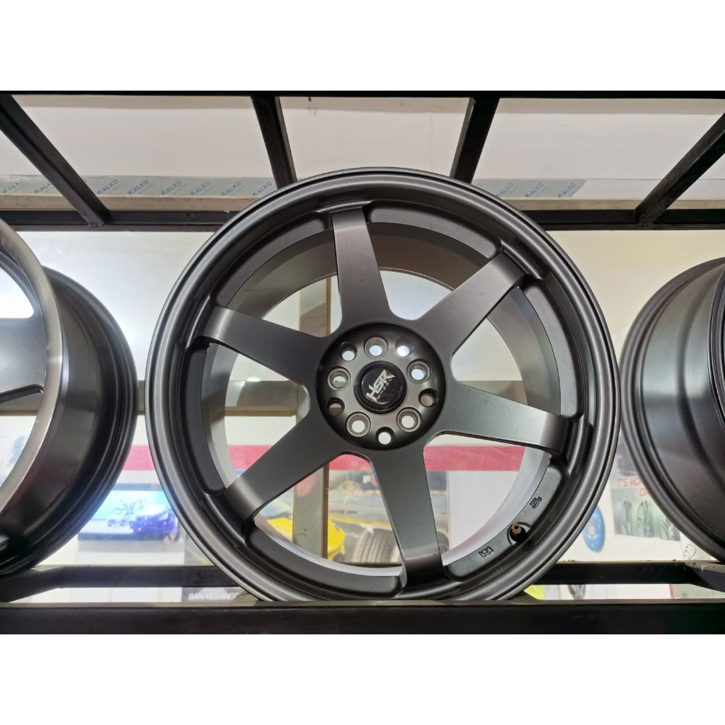 Jual velg hsr original r18 h10 type tokyo warna greyy | Shopee Indonesia