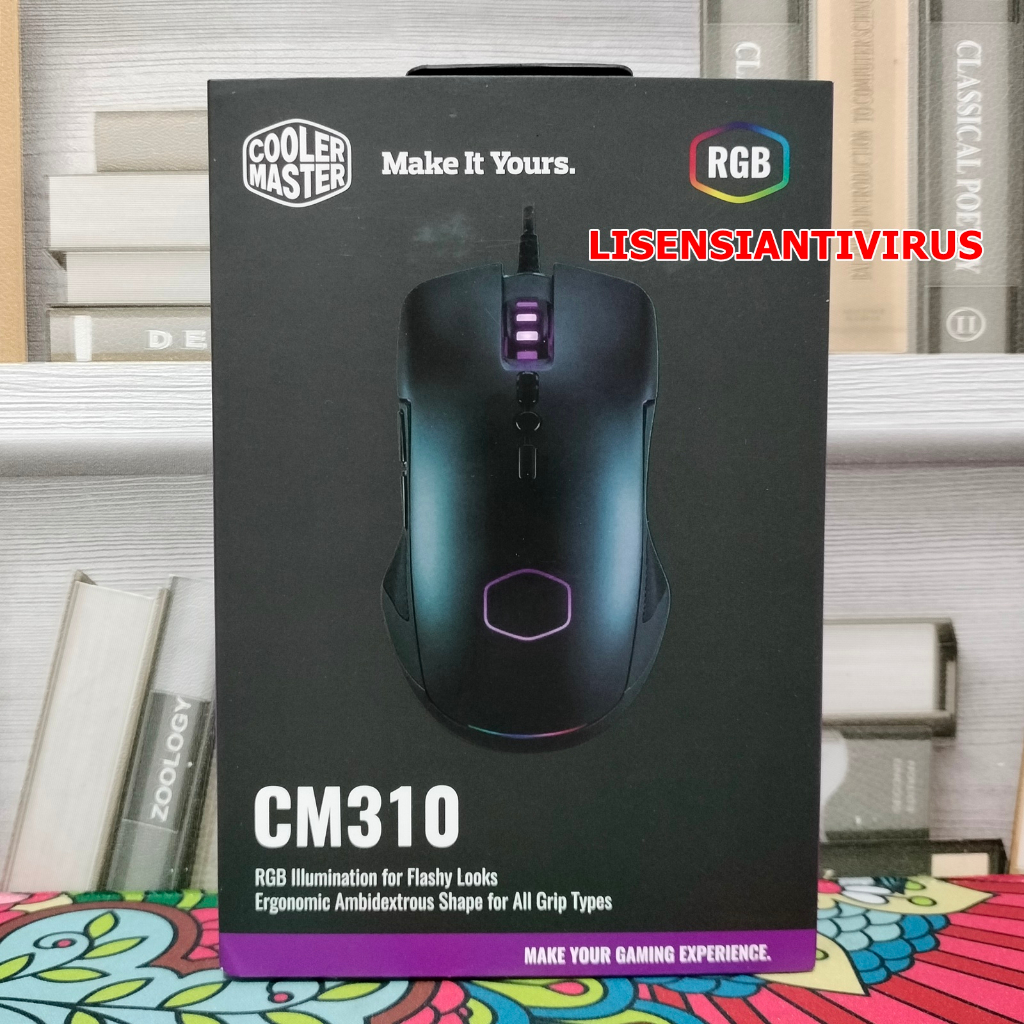 Jual Mouse Gaming Cooler Master CM310 Mouse CoolerMaster CM 310 ...