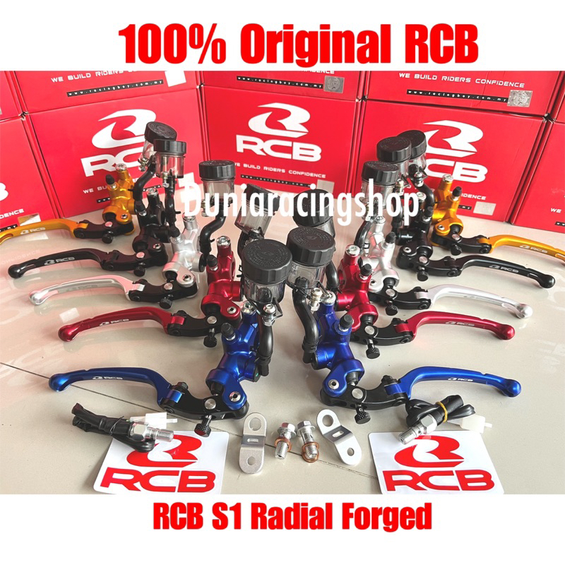 Jual Master rem RCB S1 Radial S1 FL Forged Kanan Kiri 14mm Original RCB | Shopee Indonesia