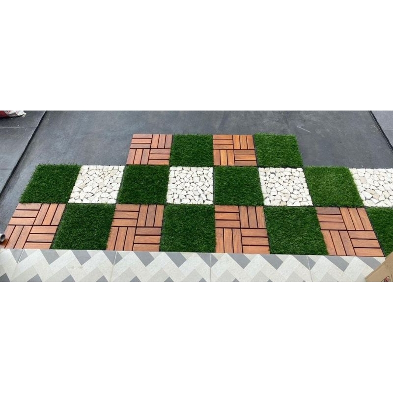 Jual Lantai mozaik Decking tile batu mozaic uk 30x30cm | Shopee Indonesia