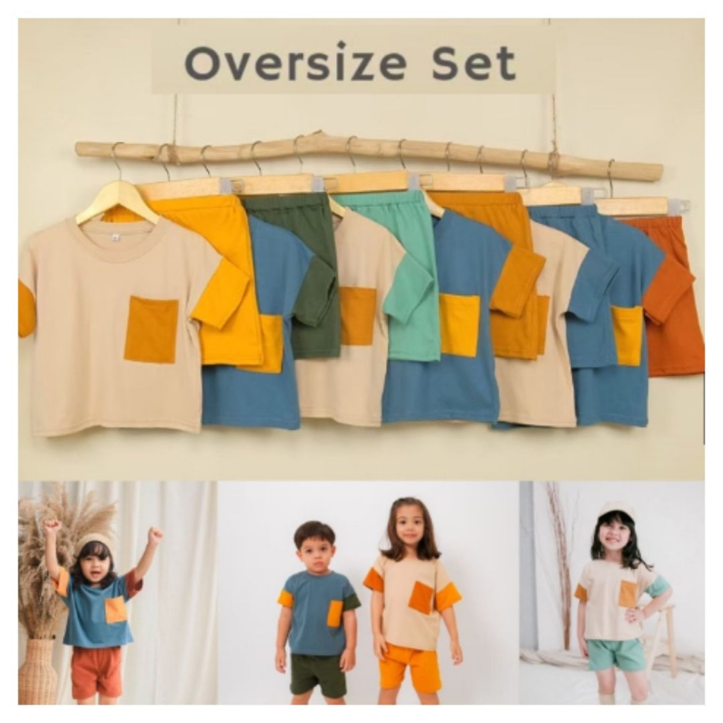 Jual PLAYFULL SET | SETELAN BAJU MAIN ANAK BAJU MAIN ANAK UNISEX ...