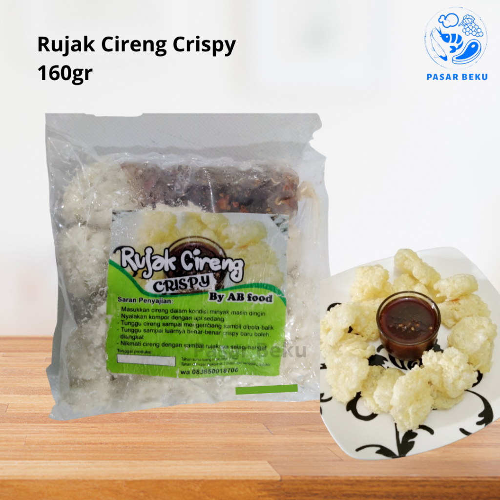 Jual (Khusus AREA SUMBAR) Rujak Cireng Crispy 160gr Frozen Food Pasar ...