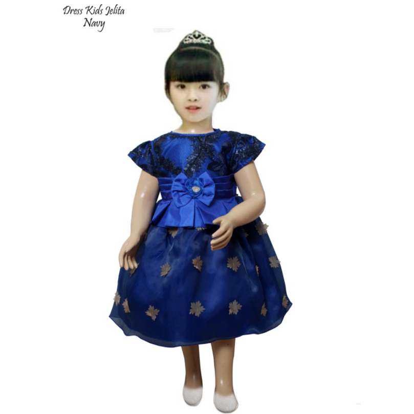 Jual Jual Anak NAVY/Gaun - Dress S Berkualitas Kids Korea Happy Jelita ...