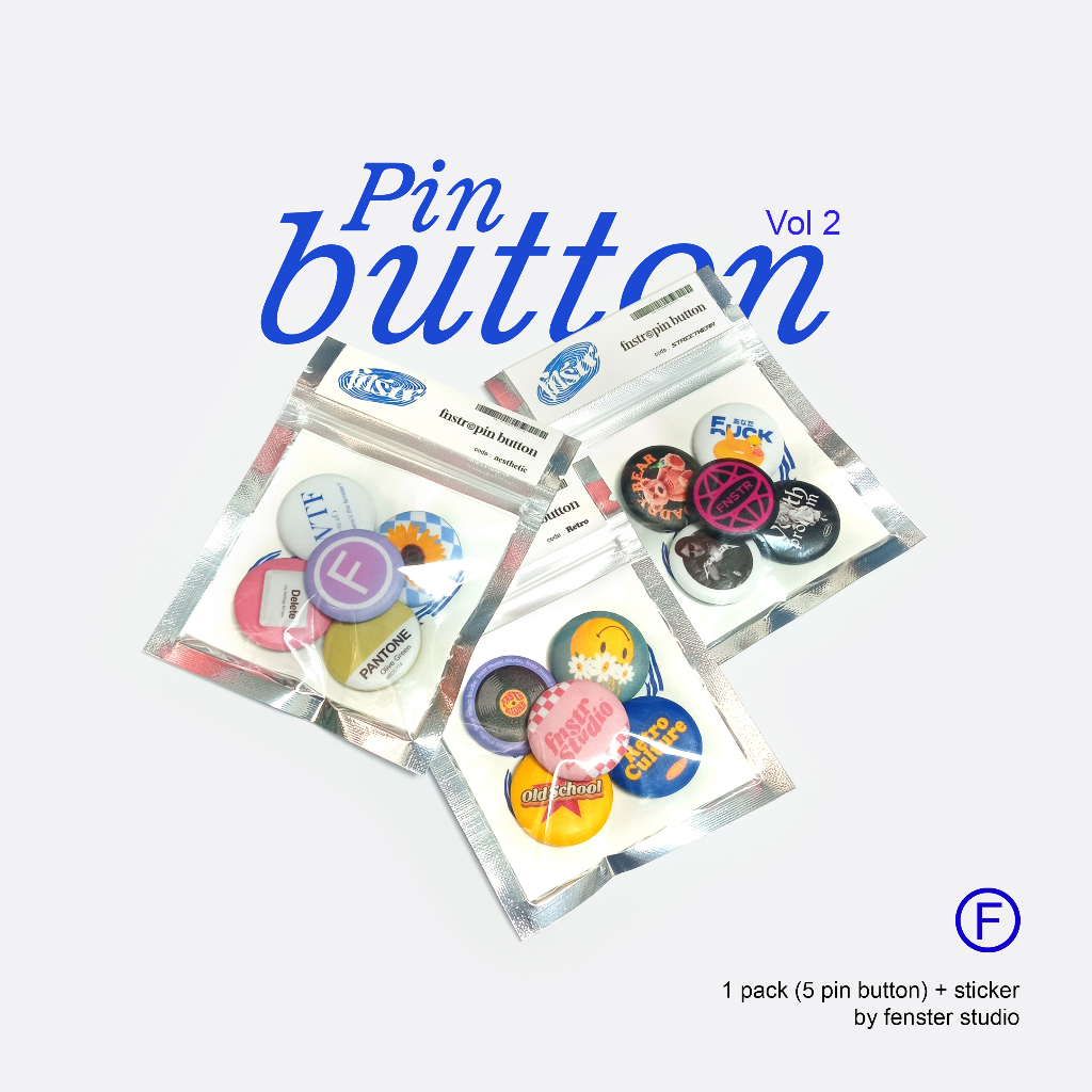 Jual Pin Button Skena Fenster Studio - Pin Bros Custom - Pin Tas ...