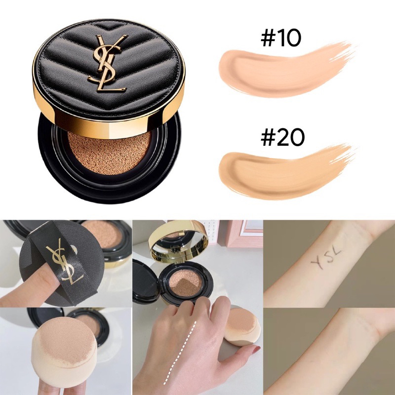 Jual YSL New CUSHION Luminous Matte Foundation SPF 50 PA++ (Le CUSHION ...