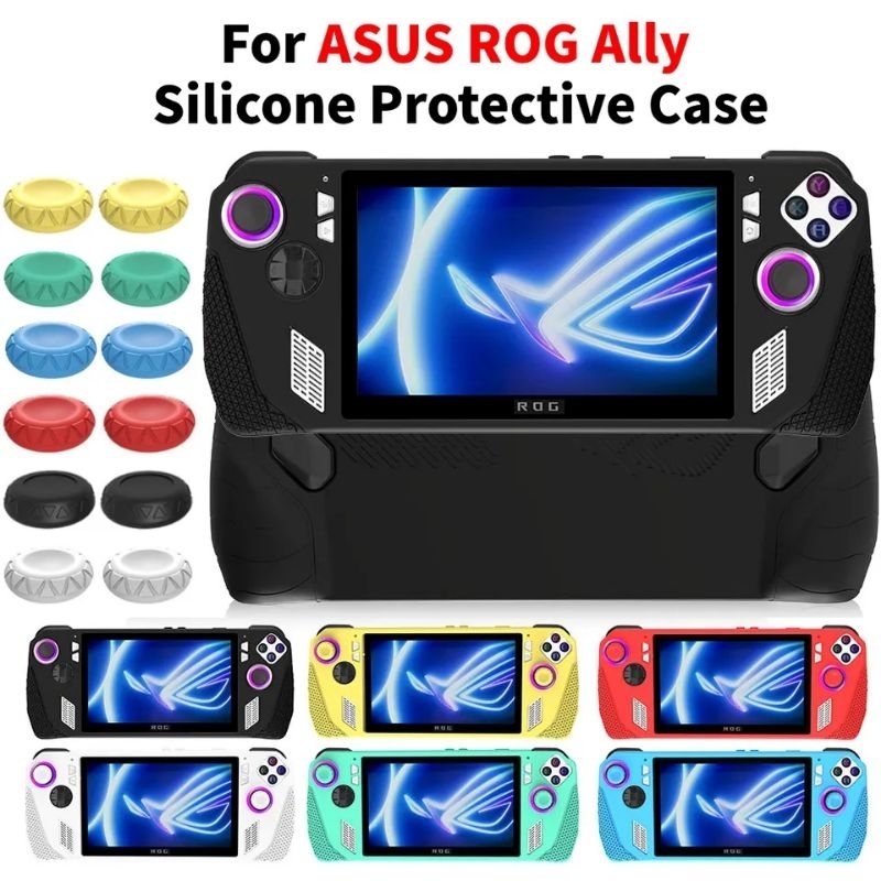 Jual SILICONE CASE PROTECTIVE ROG ALLY BAHAN LENTUR 360 FULL | Shopee ...