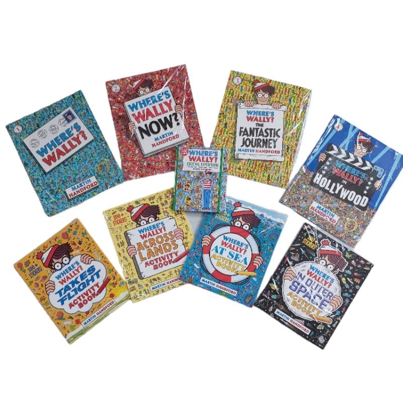 Jual WALKER - WHERE'S WALLY BOOK SERIES MARTIN HANDFORD | Shopee Indonesia