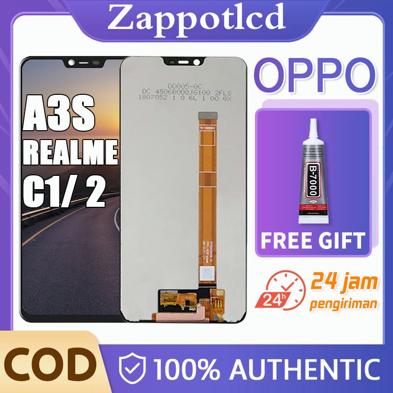 Jual 【ORI 100%】LCD OPPO A3S / REALME 2 / REALME C1 FULLSET ORIGINAL ...