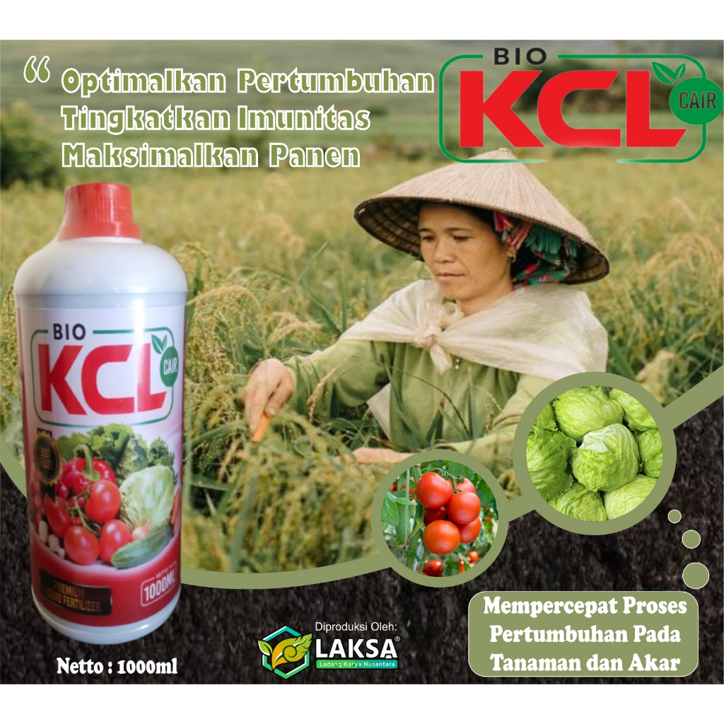 Jual Pupuk BIO KCL MERAH 1 Liter | Shopee Indonesia