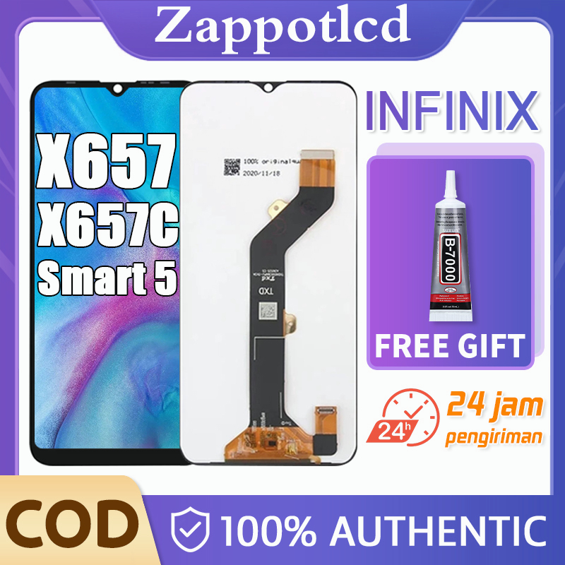 Jual 【ORI 100%】LCD INFINIX SMART 5 / X657 ORIGINAL Fullset TOUCHSCREEN | Shopee Indonesia