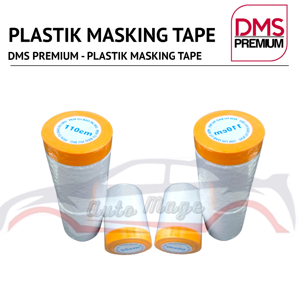 Jual MASKING TAPE PLASTIK SERBA GUNA DMS PREMIUM | Shopee Indonesia