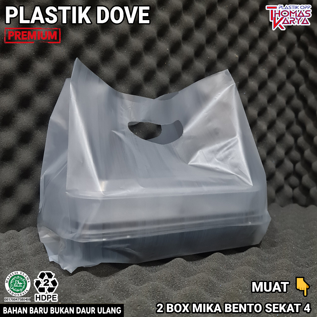 Jual Plastik Bolu Susu Motif THANK YOU isi 50 Paper Bag Box Brownies ...