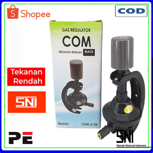 Jual REGULATOR LPG DESTEC SNI + PENGAMAN CLAMP PUTAR / KEPALA KOMPOR ...