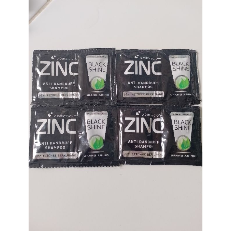 Jual sampo zinc sachet ( 12 pcs) | Shopee Indonesia