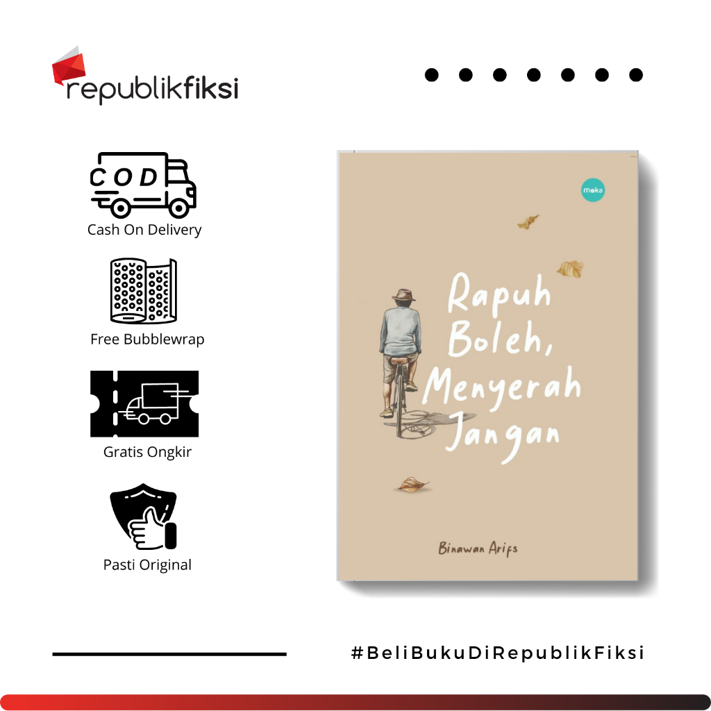 Jual Buku Rapuh Boleh, Menyerah Jangan - Binawan Arifs - Moka Media ...