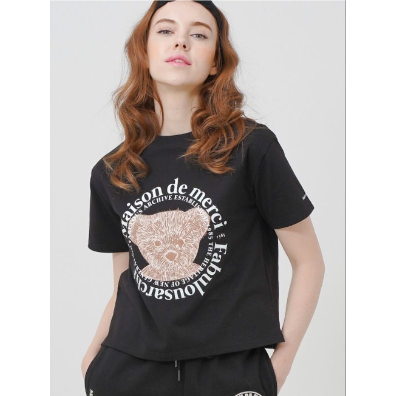 Jual Maison De Merci Fabulous Archive Bear Friends Tee | Shopee Indonesia
