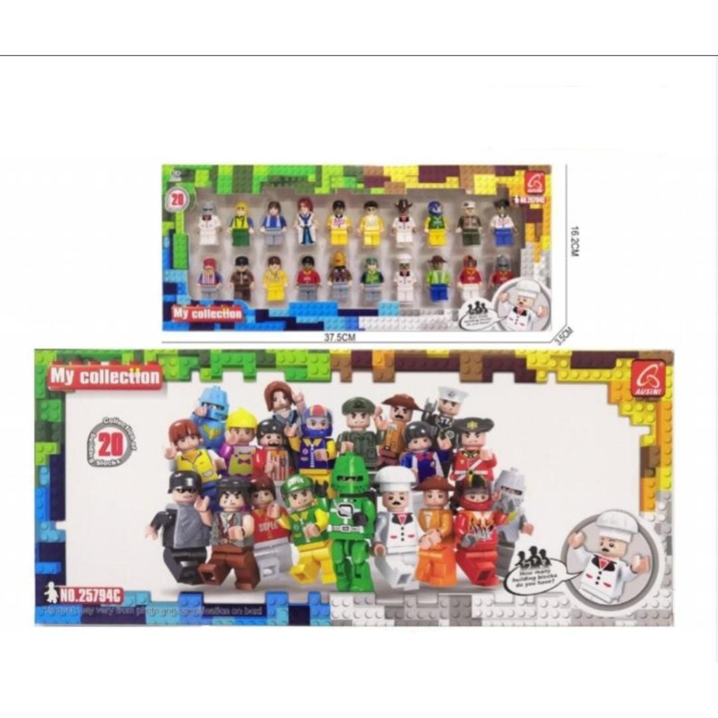 Jual Mainan Anak Figure Roblox Building Block Isi 20 Pcs | Shopee Indonesia